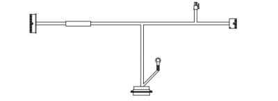 China Las piezas de repuesto del cajero automático NCR 445-0709180 Athena Alarms Harness (VX4) en venta