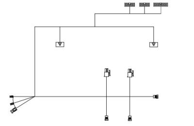 중국 ATM 예비 부품 NCR 445-0743829 6627 Fascia Harness 판매용