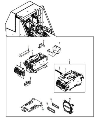 중국 ATM 예비 부품 NCR MCRW 판매용
