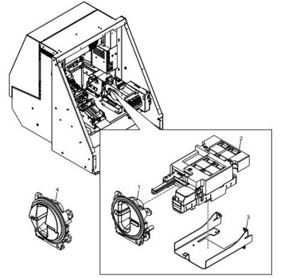 중국 ATM 예비 부품 NCR 스마트 디프 리더 판매용