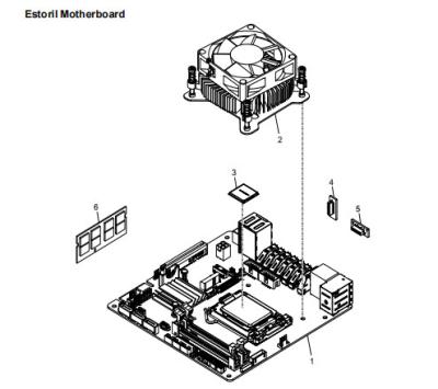 중국 ATM 예비 부품 NCR 에스토릴 메인보드 445-0764456 판매용