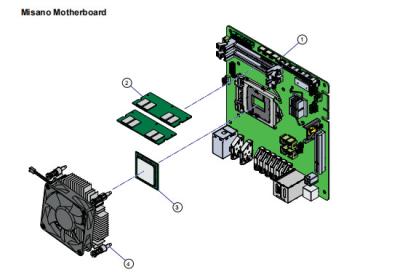 중국 ATM 예비 부품 NCR 미사노 메인보드 445-0770712 판매용