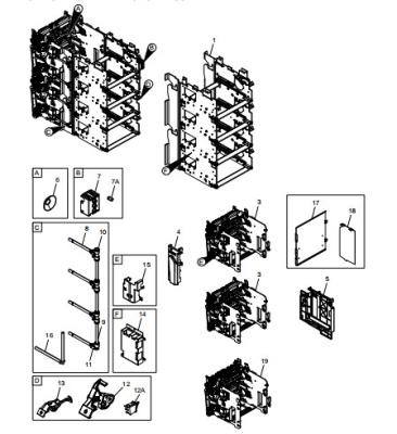 중국 ATM 예비 부품 S2 디스펜서 픽 모듈 조립 판매용