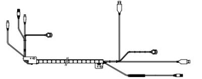 중국 ATM 예비 부품 445-0758254 HARNESS S2 DISPENSER 6627 (SNR) 판매용