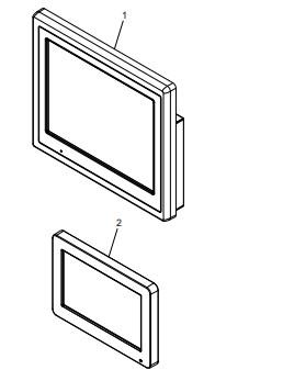 중국 ATM 예비 부품 운영자 패널 445-0763723 판매용