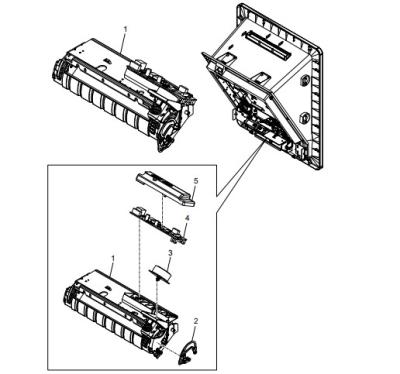 중국 ATM 예비 부품 445-0761229 셔터 조립, 모터 상단, RHS 강도 슬롯 판매용