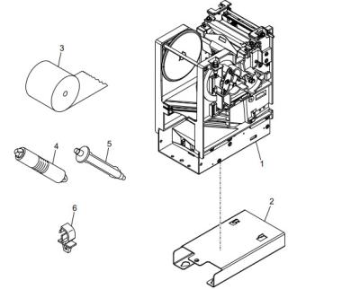 중국 ATM 예비 부품 열기술 잡지 프린터 판매용