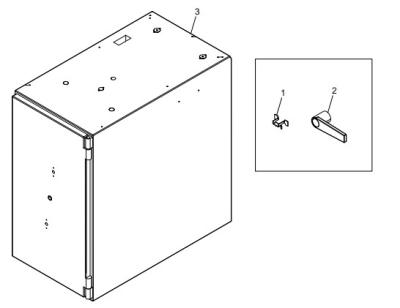 중국 현금 관리용 ATM 예비 부품 CEN 4 ENCLOSURE 판매용