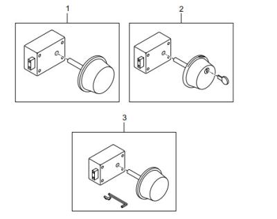 중국 ATM 예비 부품 조합 잠금 안전 및 보안을 보장 판매용