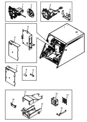 중국 ATM 예비 부품 SPS DIP 판매용