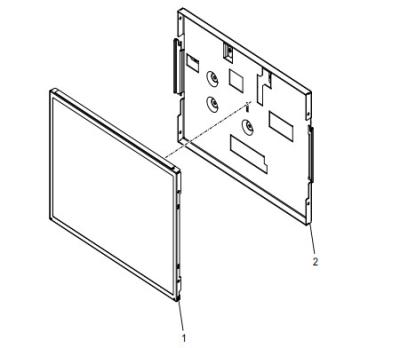 Cina Display da 15 pollici 006-8616350 009-0028934 445-0752569 in vendita