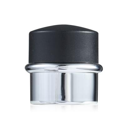 China Silver Plated Surface Zinc Alloy Perfume Cap Packaging Logo Color Can Be Customized for sale
