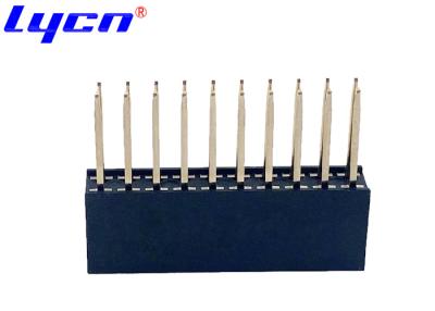 Китай Тангаж 600V AC/Minute 3.0AMP PC104 заголовка 2.54mm настоящей передачи сигнала женский продается