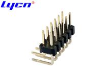 China Brass Pin Header 2.54 Right Angle for sale
