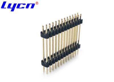 中国 めっきされるまっすぐなすくいPinヘッダーのコネクターの男性2.0mmピッチの金 販売のため