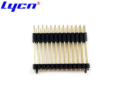 中国 2.54mmの二重列Pinヘッダーのコネクターの位置のまっすぐなすくい/SMTのタイプ 販売のため
