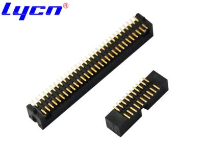 中国 完全な金張り箱ヘッダーのコネクターのサーキット ボードSMT 2.54mmピッチ 販売のため