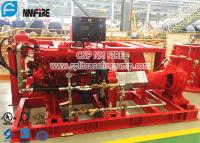 China NM Fire Split Case Diesel Engine Driven Fire Pump Set Horizontal For Fire Fighting for sale