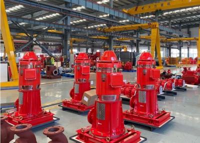 中国 NMFIRE 電動モーター駆動 500 GPM 垂直タービンポンプ 消防ポンプ 販売のため