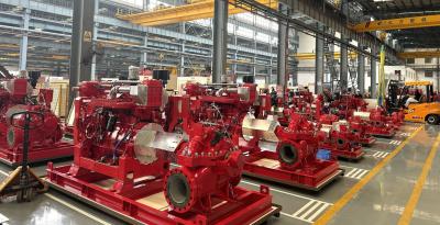 Cina Sicurezza antincendio Pompa antincendio per motori diesel per prestazioni e standard 4500GPM UL NFPA20 in vendita
