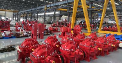 중국 14 인치 배charge 사이즈 디젤 엔진 펌프 세트 중량 구조와 정량 흐름 7000GPM 판매용