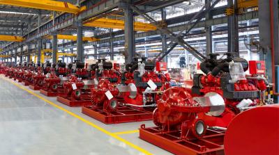 Cina Sistema di controllo automatico e scambiatore di calore in ghisa sferoidale per applicazioni industriali SCF300-250-640 4000 GPM in vendita