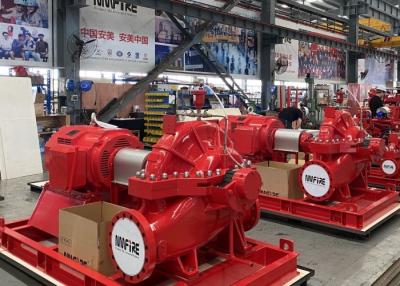 China 750 GPM @ 155 PSI UL/FM Split Case Fire Pump Electric Motor Driven | NFPA20 for sale