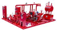 China UL/FM Horizontal Split Case Fire Pump Assembly 1 Motor 1 Diesel 1 Jockey for sale
