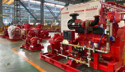 중국 2000GPM 146PSI 디젤 엔진 스플릿 케이스 화재 펌프 판매용
