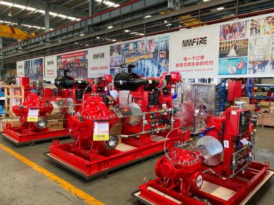 中国 1250GPM 100M UL FMはTornatechのコントローラーが付いている場合の火ポンプを裂いた 販売のため