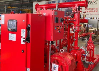 중국 고압 연성이 있는 무쇠 케이싱을 가진 미끄럼에 의하여 거치되는 불 펌프 450GPM/105PSI 판매용