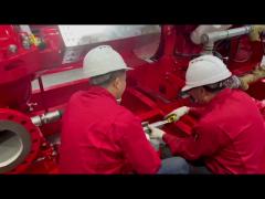 De horizontale Gespleten SS van de Geval Centrifugaalpomp Rode Pomp van de Dieselmotorbrand voor de FM NFPA20 van het Brandbestrijdingssysteem UL