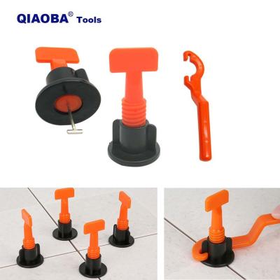 China 50 set Reusable Tile Leveling System for Flooring Wall Leveler Locator Spacers for sale