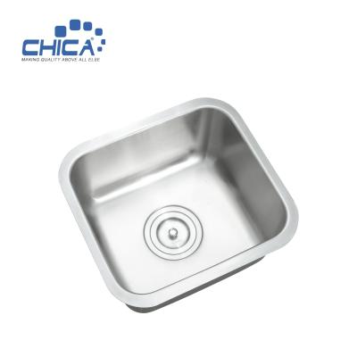 China Single Bowl Kitchen Sink Topmount Kitchen Sink  Stainless Steel Press Kitchen Sinks for sale