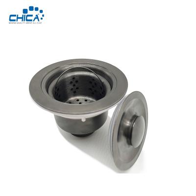 China Kitchen Sink Strainer Sink drain 304 Stainless Steel with Removable for sale