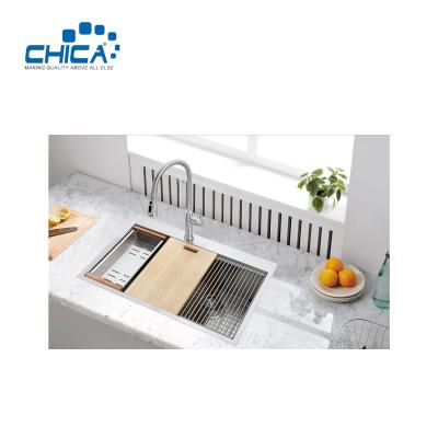 China Double Bowl Kitchen Sink Stainless Steel Kitchen Sink Handmade Kitchen Sink Topmount Kitchen Sink for sale