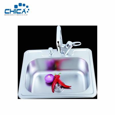 China Press Kitchen Sink Single Bowl Kitchen Sink Stainless Steel Kitchen Sink for sale