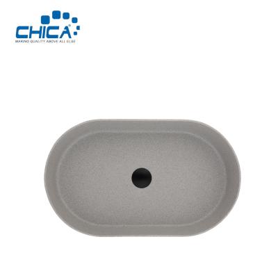 China Single Bowl Undermount Granite Kitchen Sink For House Granite Composite Kitchen Sink For Hotel for sale