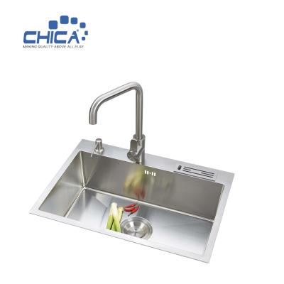 China Handmade House Single Bowl Kitchen Sinks Stainless Steel Kitchen Sinks For Farmhouse for sale