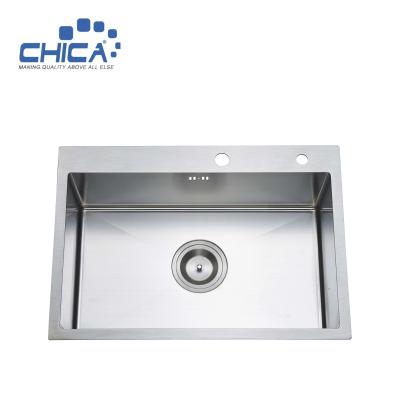 China SUS201 304 Stainless Steel Kitchen Sinks Handmade House Kitchen Sinks For House for sale