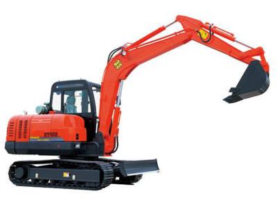 China 0.4 CBM Bucket Operating Weight 7100 KG Crawler Excavating Equipment With Hydraulic Hammer for sale