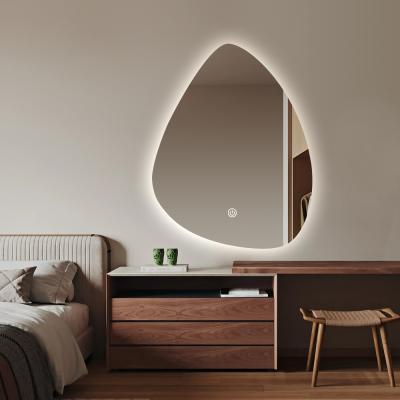 China Dimmable LED Frameless Mirror 5mm Defog Bathroom Mirror For Hotel / Bathroom / Project for sale