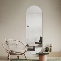 Quality Eco Friendly LED Oval Bathroom Mirror , Frameless Smart Make Up Bathroom Mirrors for sale