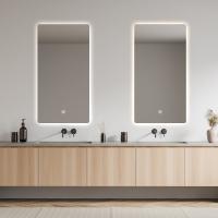 Quality Dimmable Backlit LED Bathroom Vanity Mirror Wall Mounted Bathroom Mirror With for sale