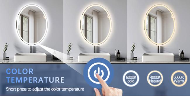 Mirror lighting demonstration