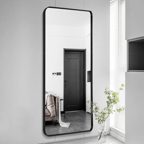 Quality Aluminum Frame Retangular Full Length Dressing Mirror Explosion Proof Rectangula for sale