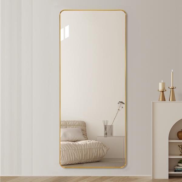 Quality Aluminum Frame Retangular Full Length Dressing Mirror Explosion Proof Rectangula for sale