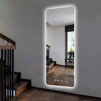 China xplosion Proof Frameless Backlit Bathroom Mirror Full Length Rectangle LED Bathroom Mirror for sale