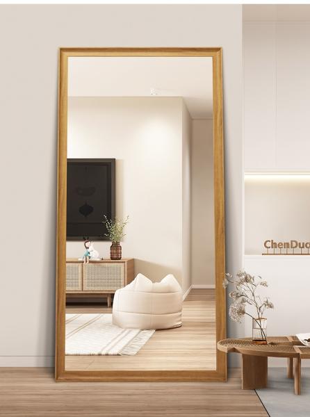 Quality Slim Profile Full Length Contemporary Standing Mirror For Bedroom Corner for sale