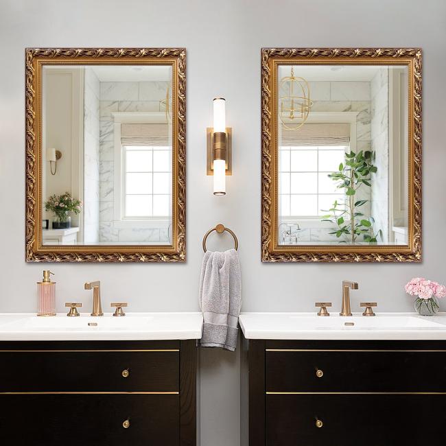PS Framed Silver Anti-explosion Mirror product overview